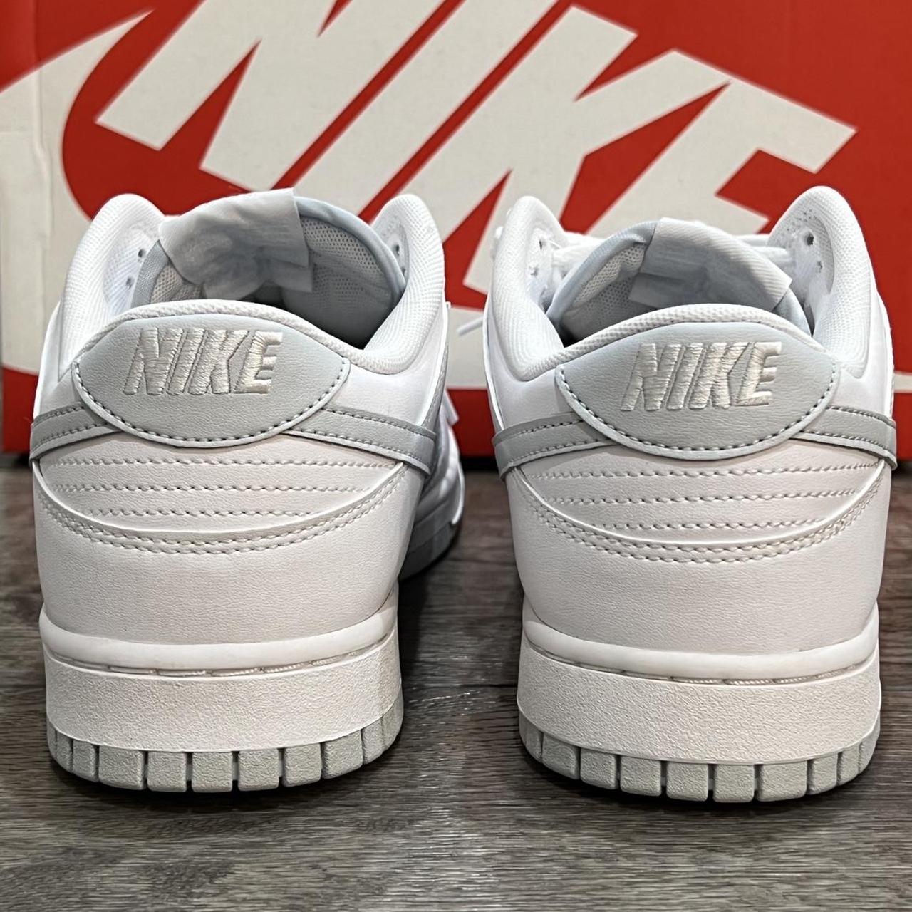 NEW! Deadstock Nike Dunk Low Retro ‘White Pure... - Depop