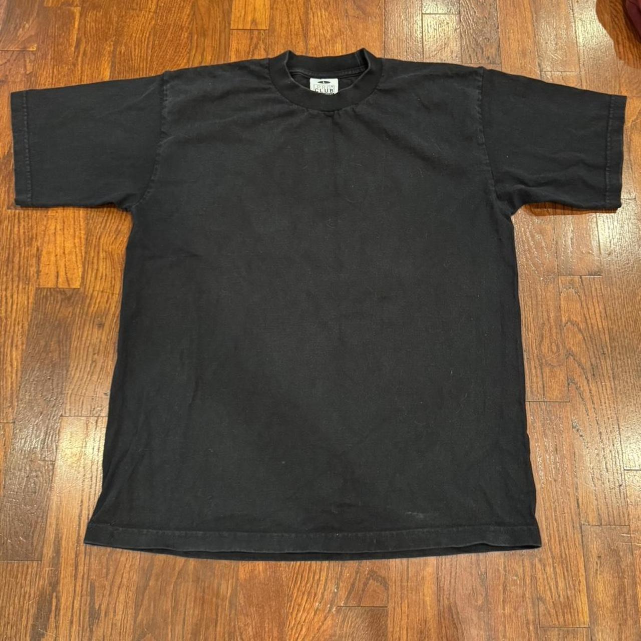 black pro club heavyweight tee nice thick material,... - Depop