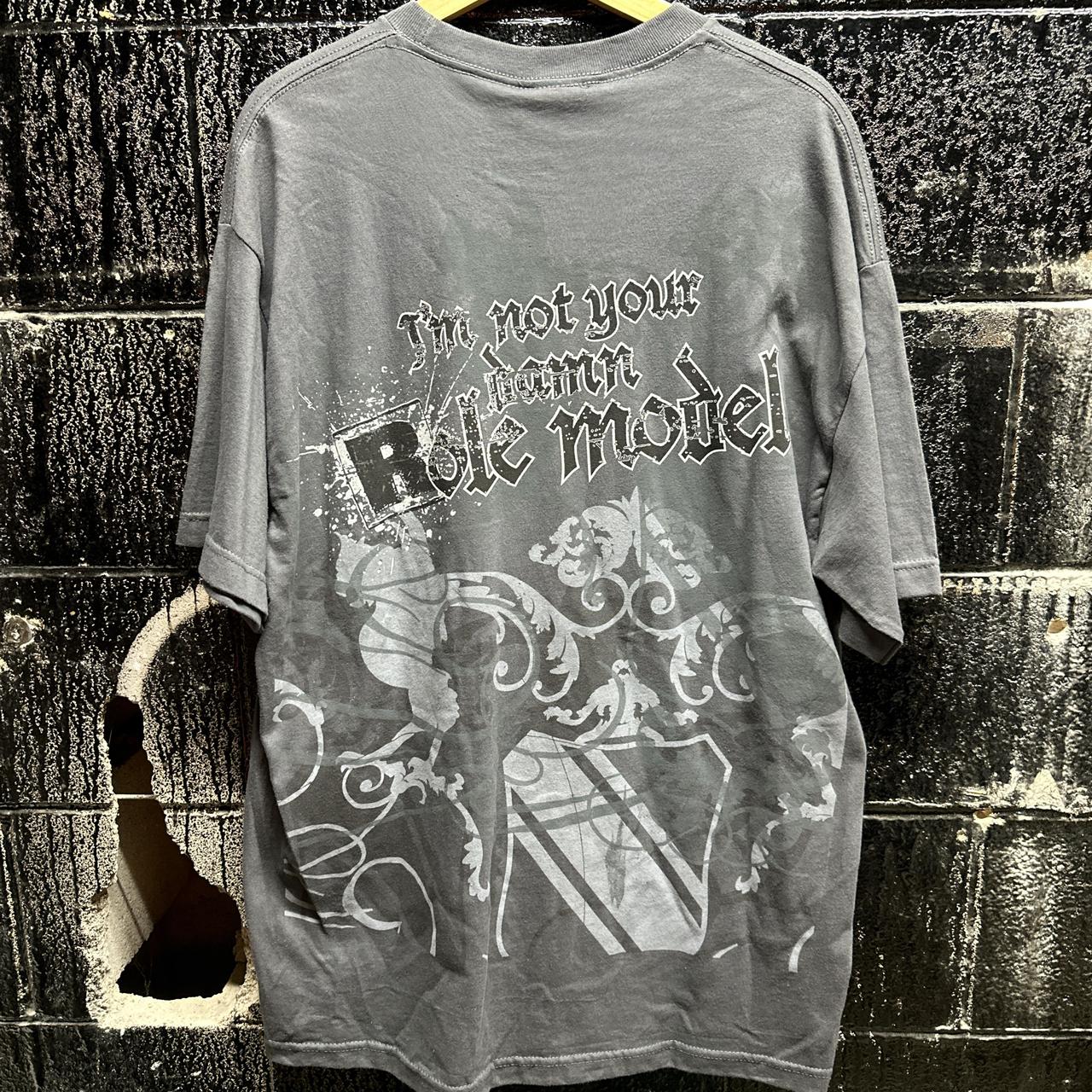 Y2K WWE Edge Rated R Tattoo Shirt Affliction Style... - Depop