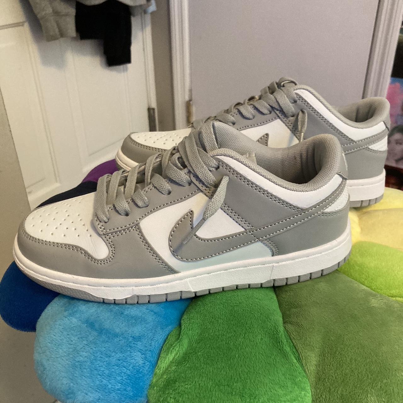 Grey fog Nike dunks Got as a gift - just doesn’t... - Depop