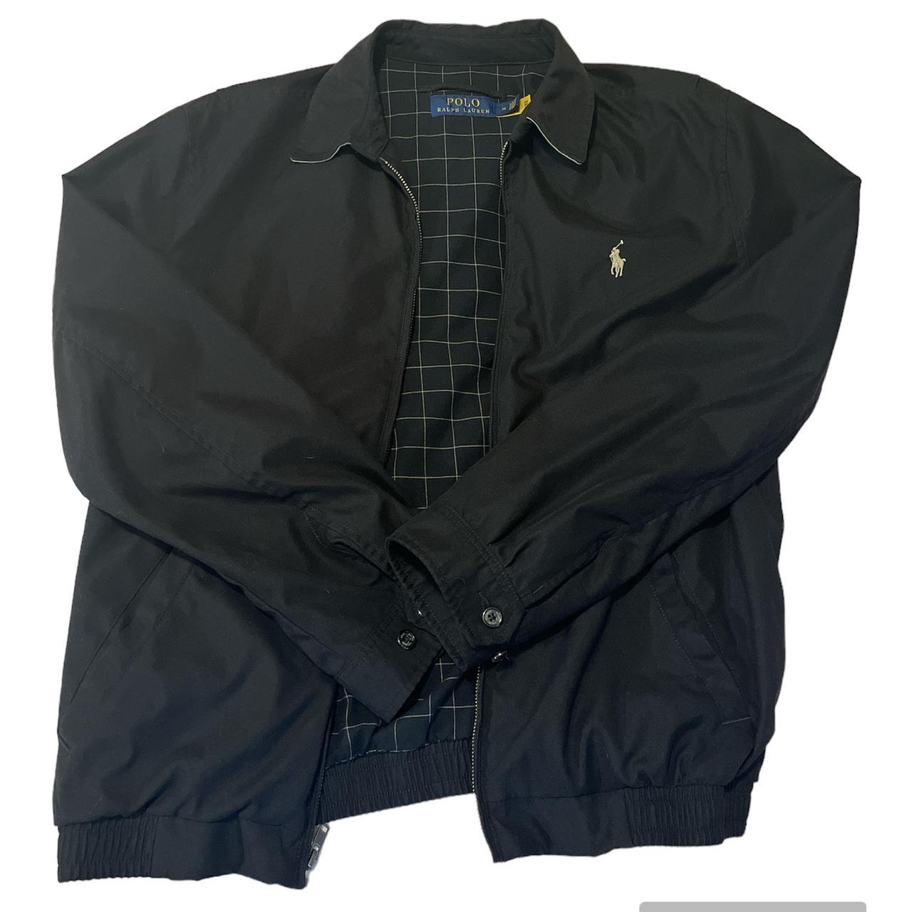 Men's Polo Black Wind Breaker Jacket - medium - not... - Depop