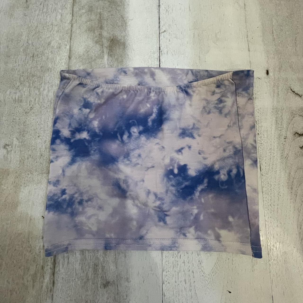 Cute tie dye tube top.Very supportive and flattering. - Depop