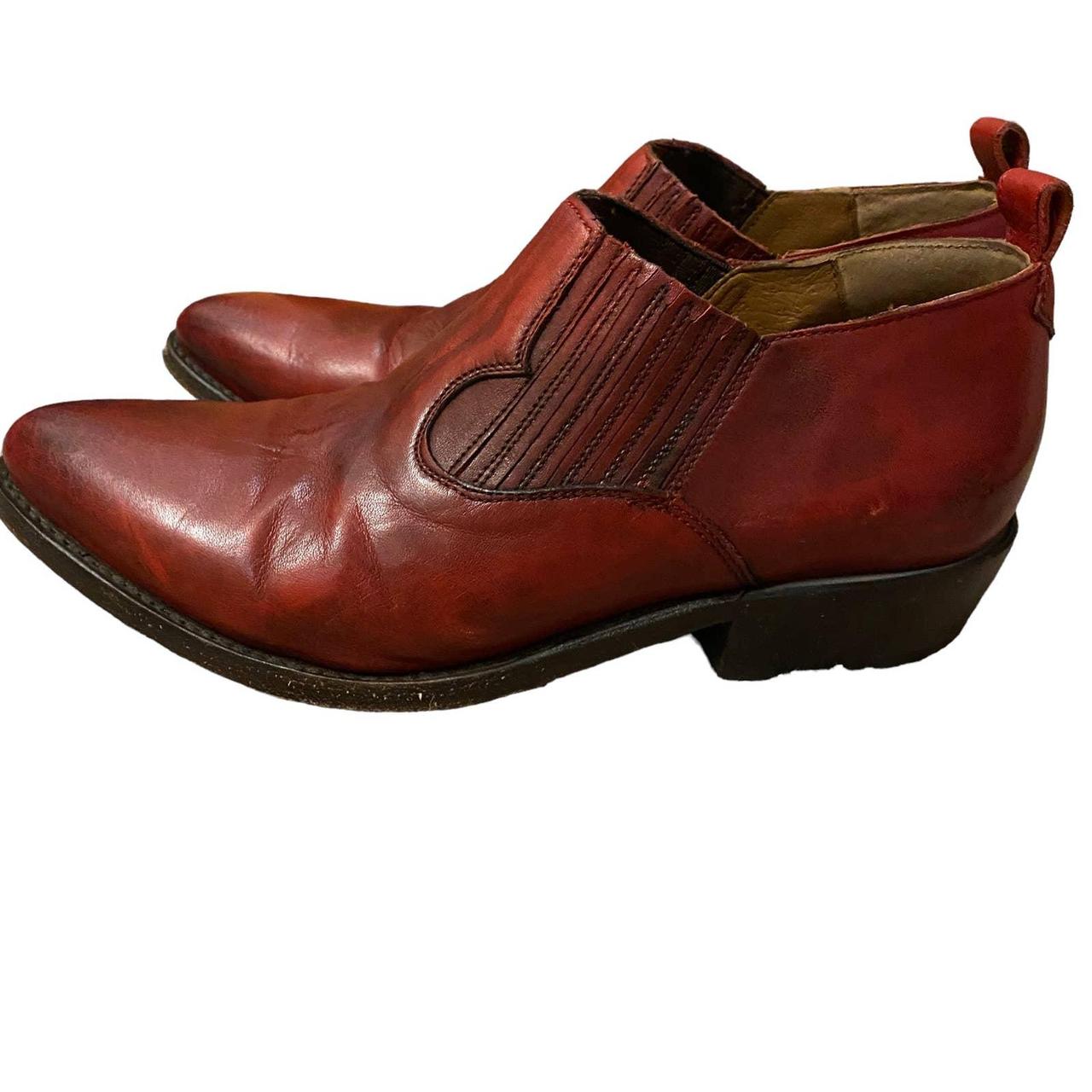 Frye women's Billy Shootie Western Ankle Boots... - Depop