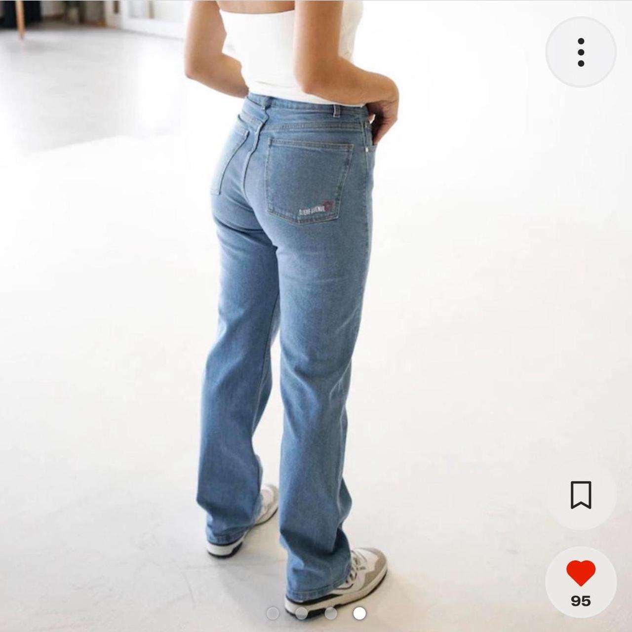 Like New Djerf Avenue jeans size 27! Only worn... - Depop