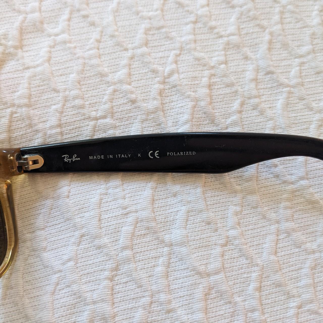 Polarised Wayfarer Ray-Ban Sunnies! Very good... - Depop