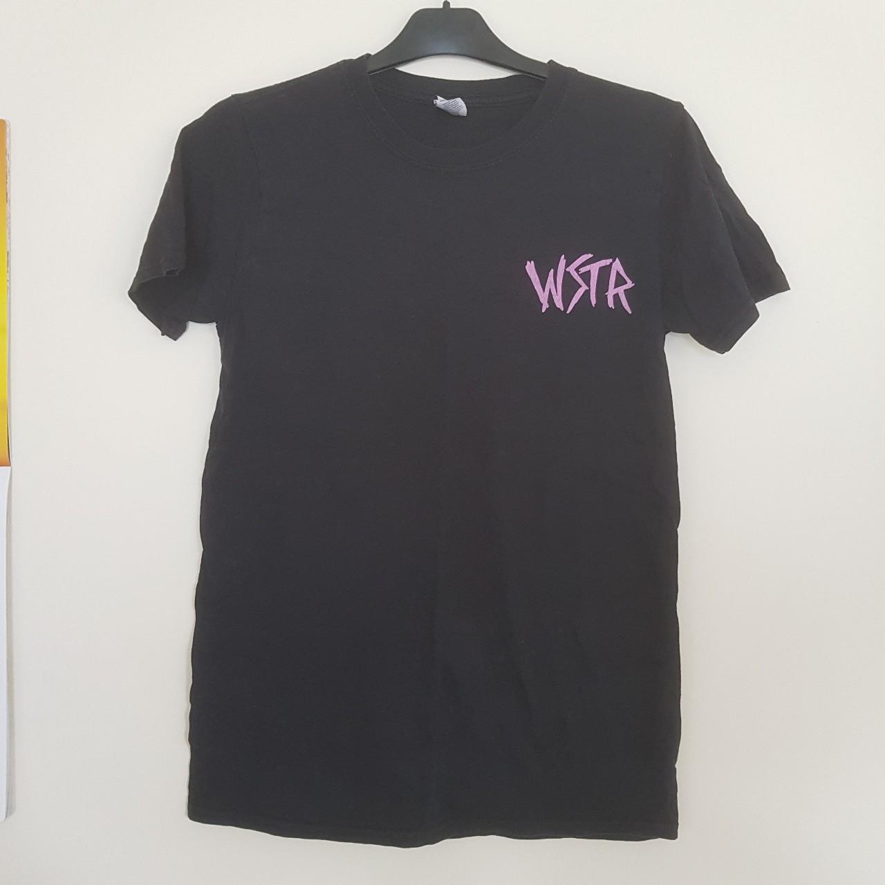 WSTR pop punk small tour shirt Print a little... - Depop