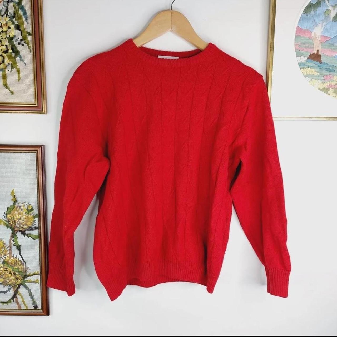 Red Slade Jumper - 1990s - size Small/Medium A very... - Depop