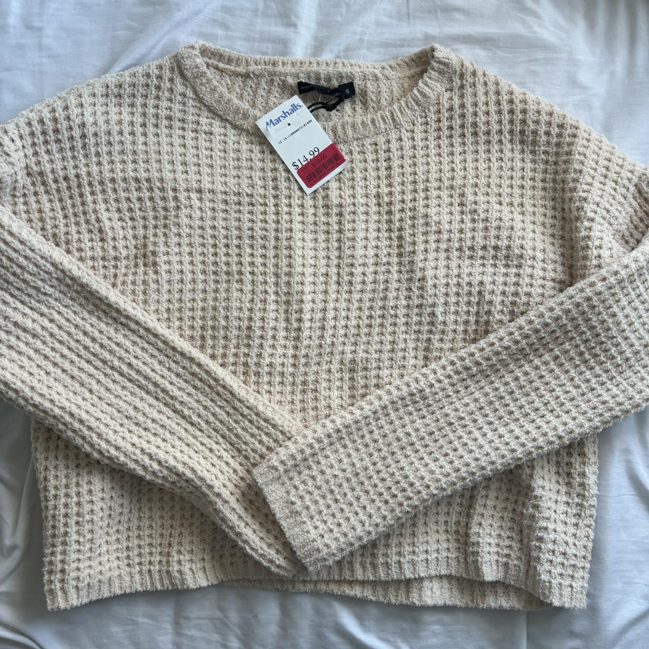 knit sweater - very soft - never worn - Depop