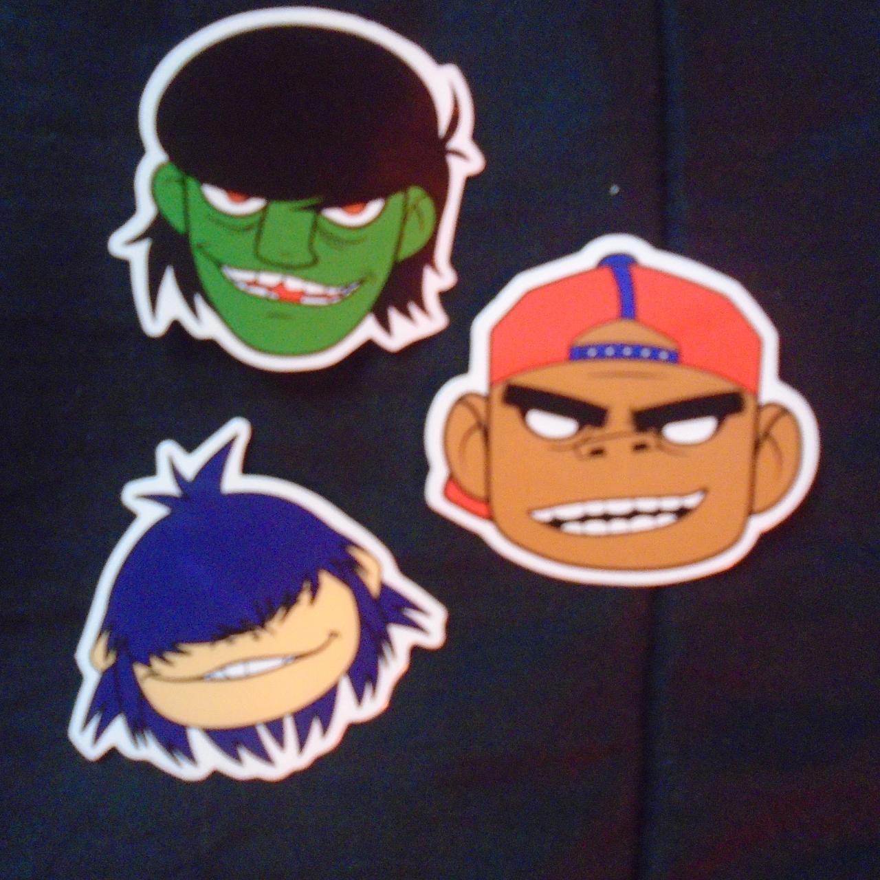 gorillaz stickers - Depop