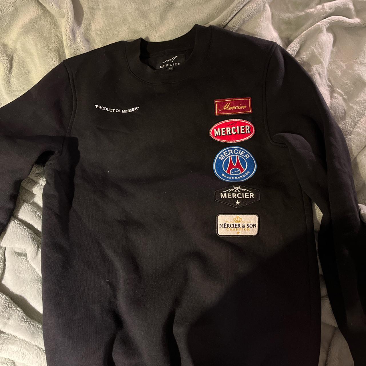 Mercier black jumper. Mint condition worn twice too... | Depop