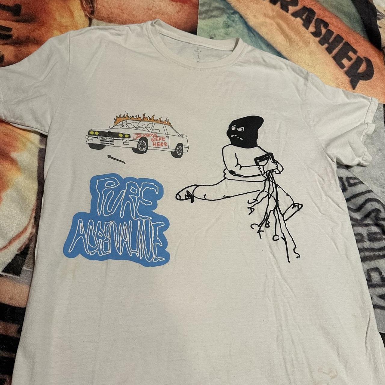 Travis Scott Jack boys tee Bought when ep came... - Depop