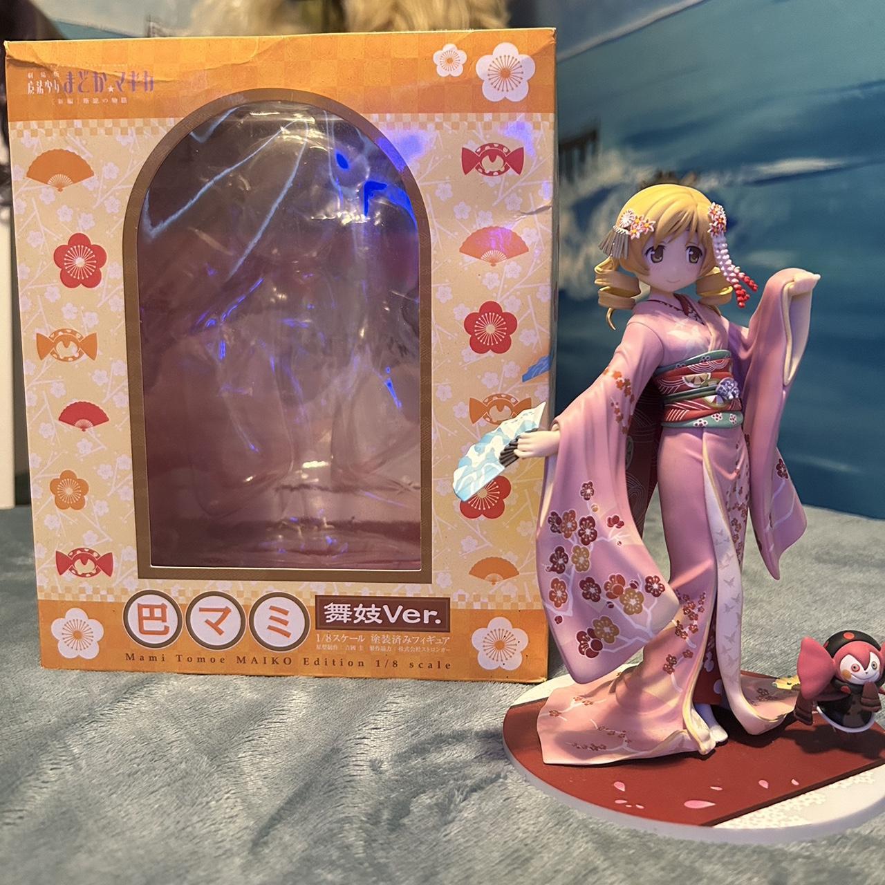 madoka magica mami kimono figure :3! #madokamagia... - Depop