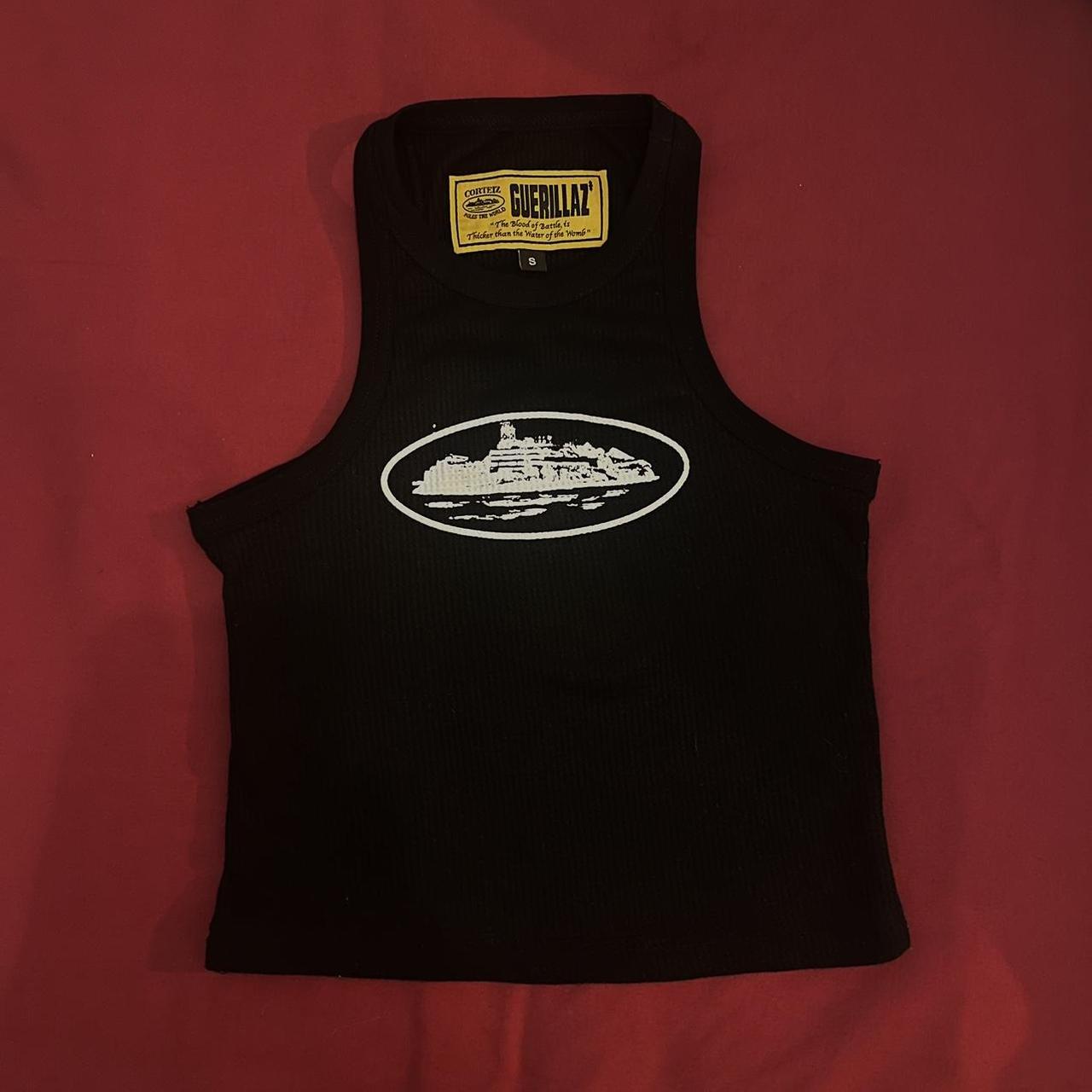 Authentic corteiz women’s halter neck crop top size... - Depop