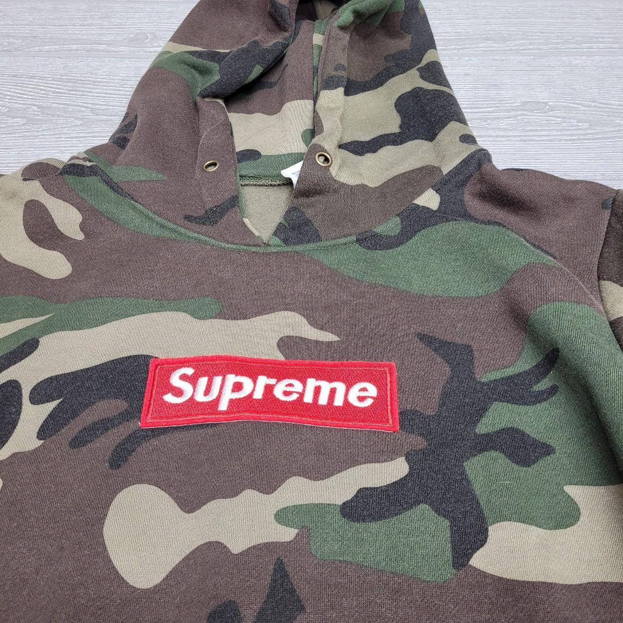 Supreme Box Logo Camo Hoodie Streetwear Possible... - Depop