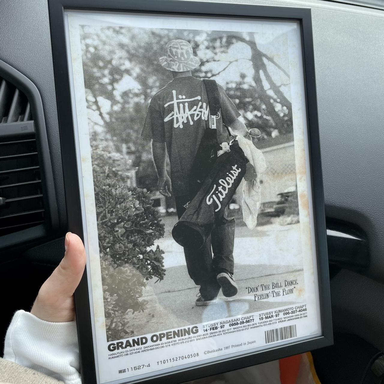 stussy poster print 🖤printed on premium silk paper... - Depop