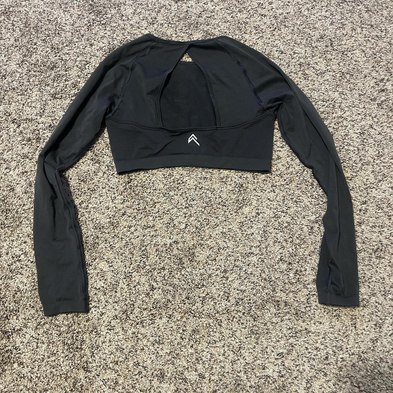 Oner Active coal Effortless Seamless Long Sleeve... - Depop