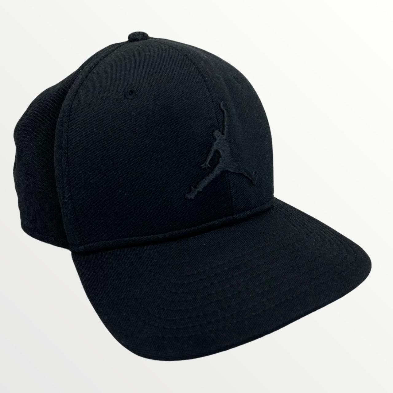 Jordan Men's Black Hat | Depop