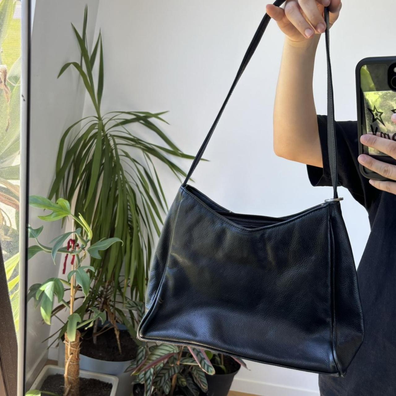 Perfect black hand / shoulder bag Slouch shape,... - Depop