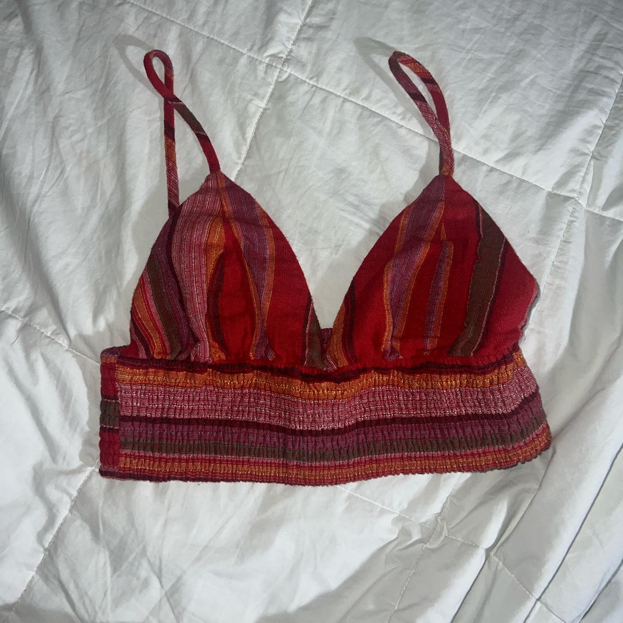 forever 21 cute boho bralette - Depop