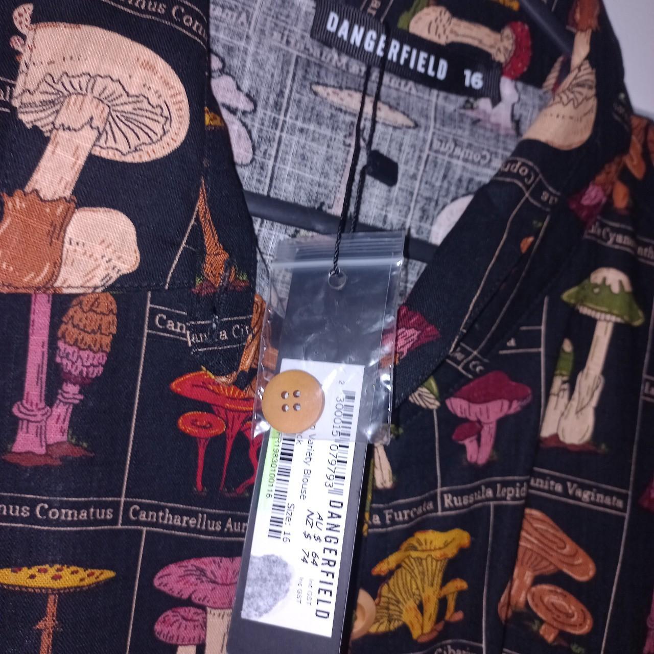 Dangerfield Mushroom button up brand new still with... - Depop