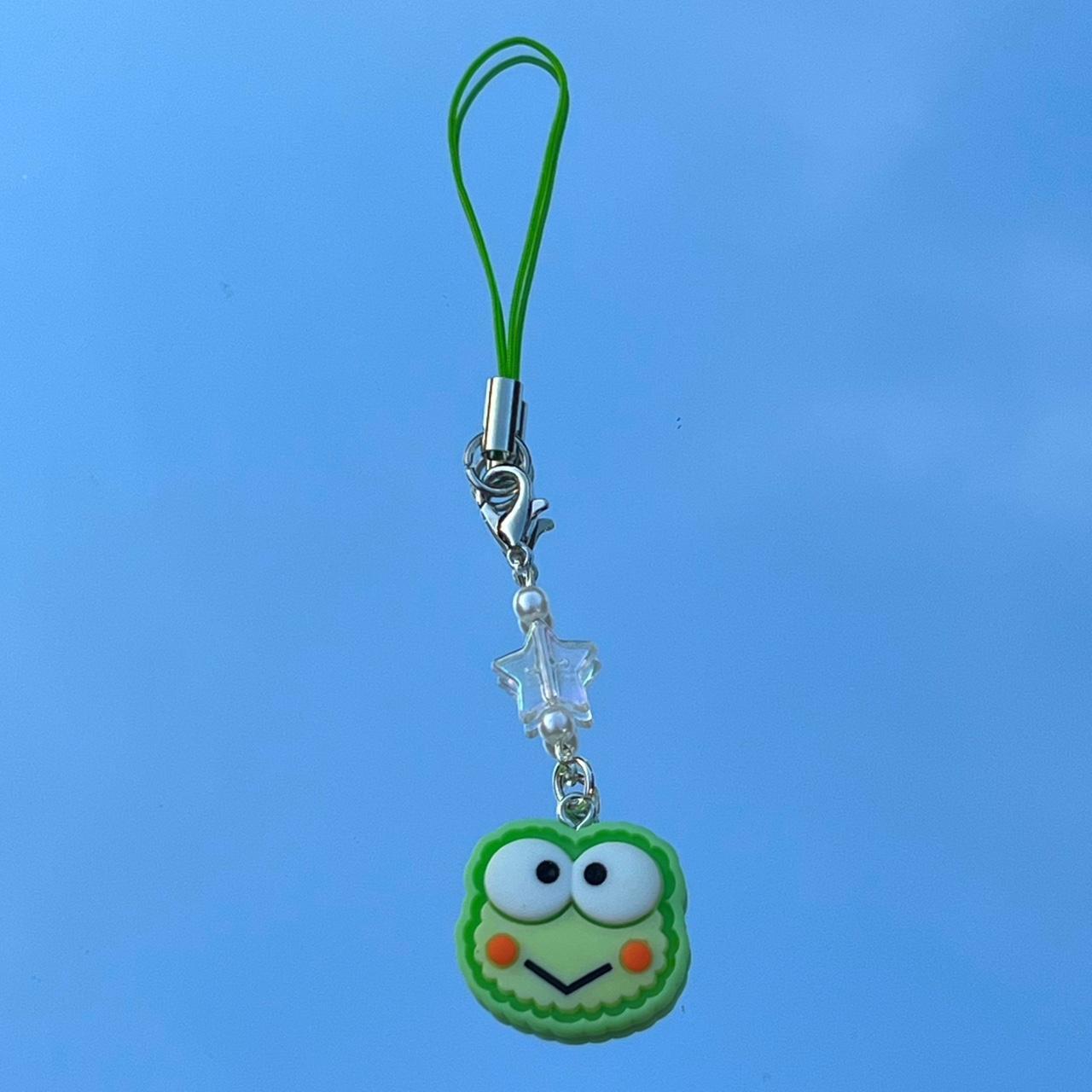 Handmade Sanrio Keroppi Frog Kawaii Pastel Green... - Depop