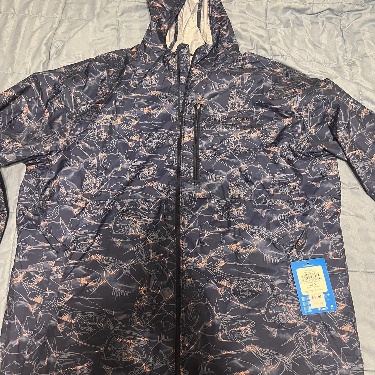 Columbia rain jacket brand new with tags never been... - Depop