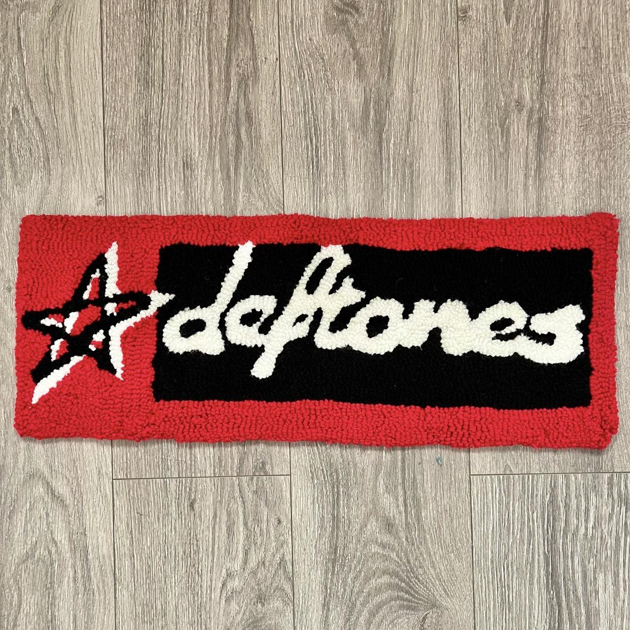 20” deftones rug! pre order #deftones #rock #alt... - Depop