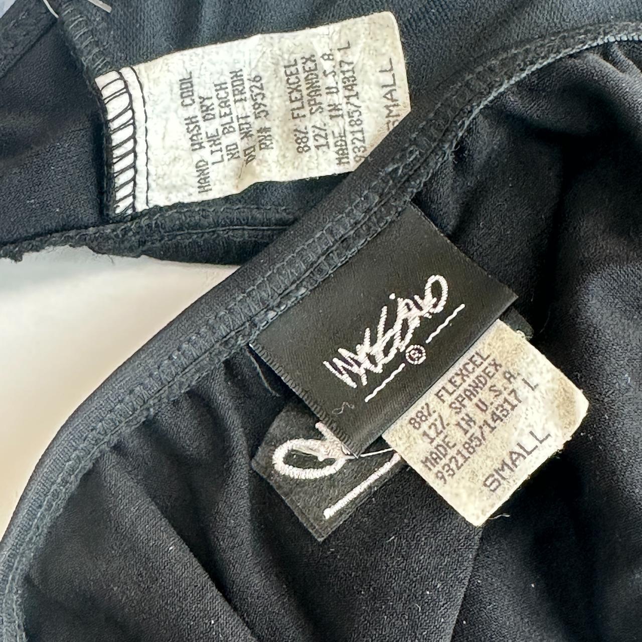 🌹 Vintage 90s Y2K Deadstock MOSSIMO Black w/ White... - Depop