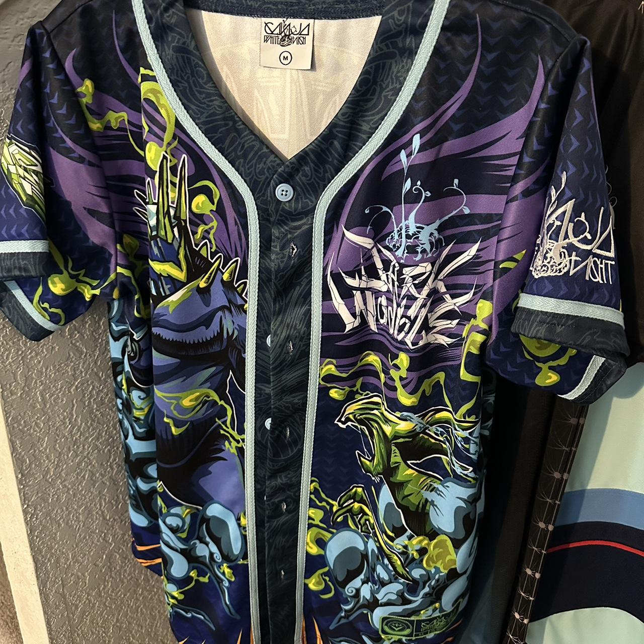 Ganja White Night Dark Wobble Jersey... - Depop