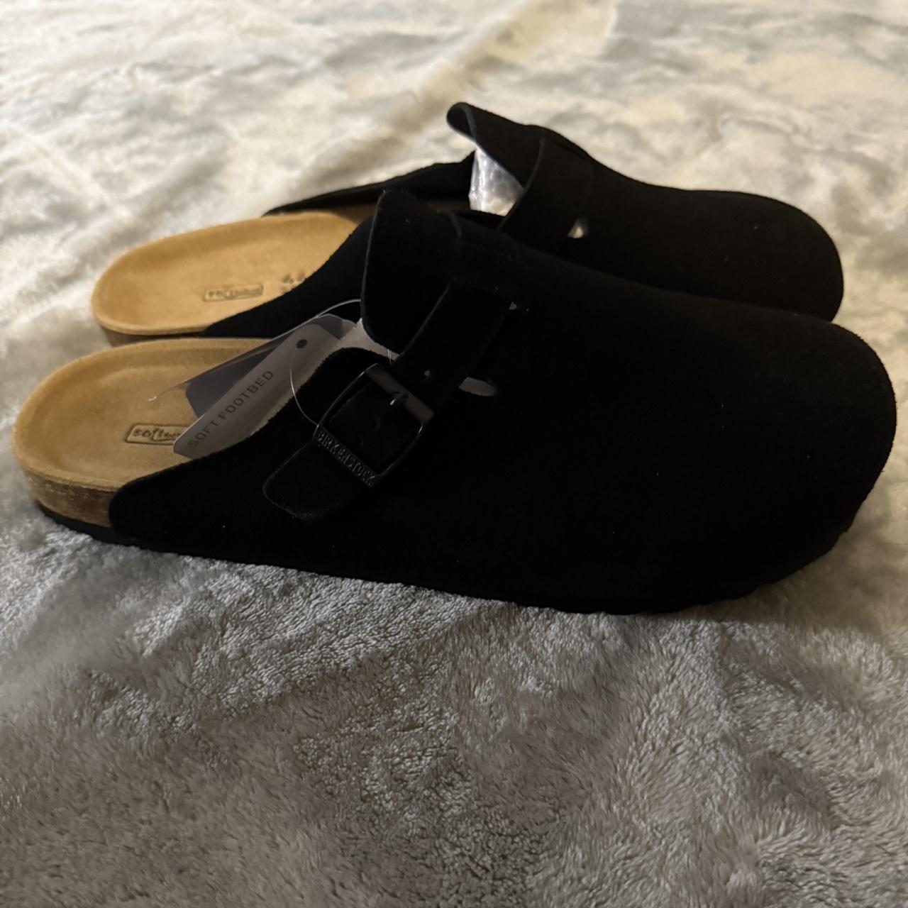 black birks clogs - fit size 10-10.5... | Depop