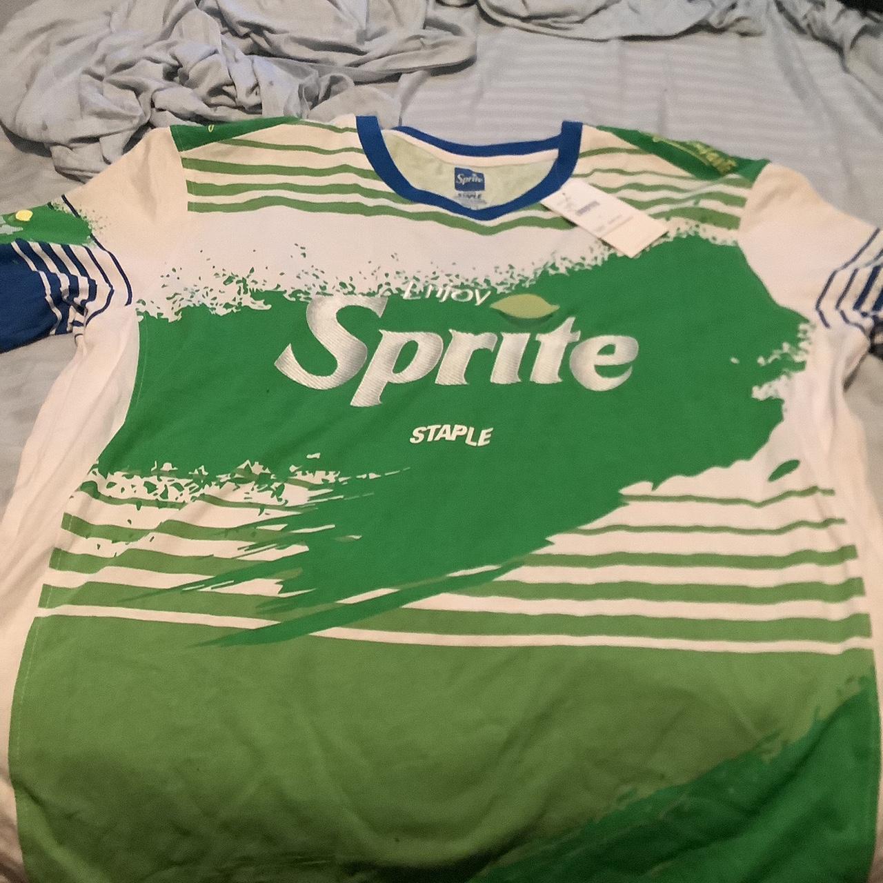 Sprite x Staple men’s size xl t shirt. Never worn,... - Depop