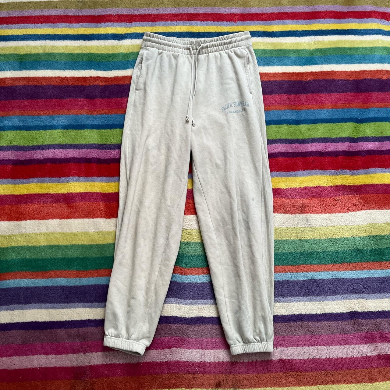 Pacsun cuffed sweats. -there is staining on them... - Depop