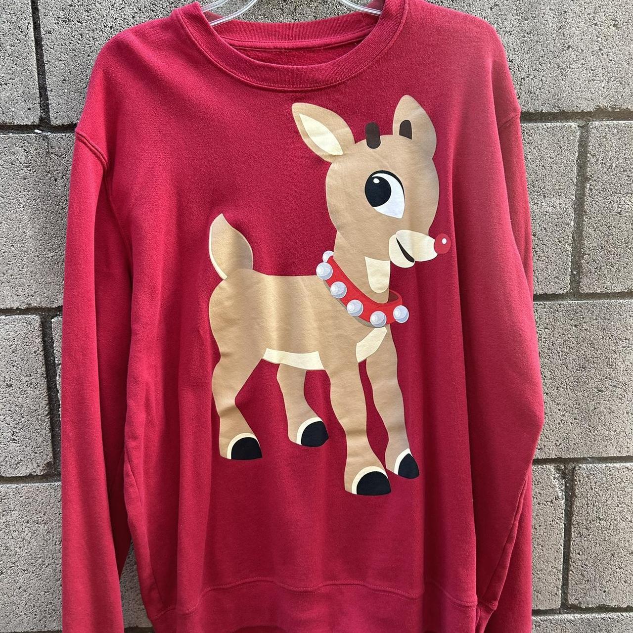 Christmas Rudolph sweater! Super comfy. - Depop