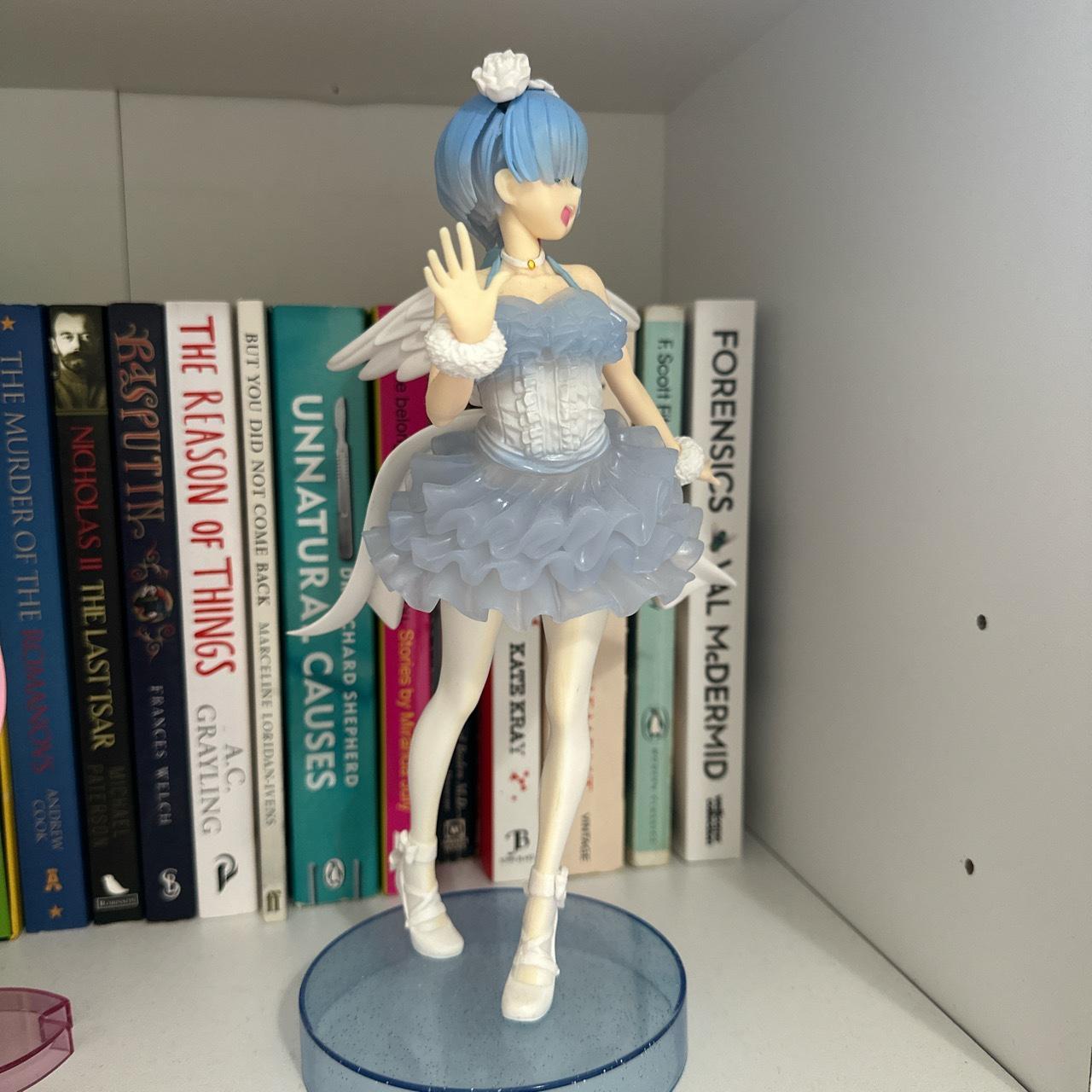rem angel re zero anime figure perfect condition... - Depop