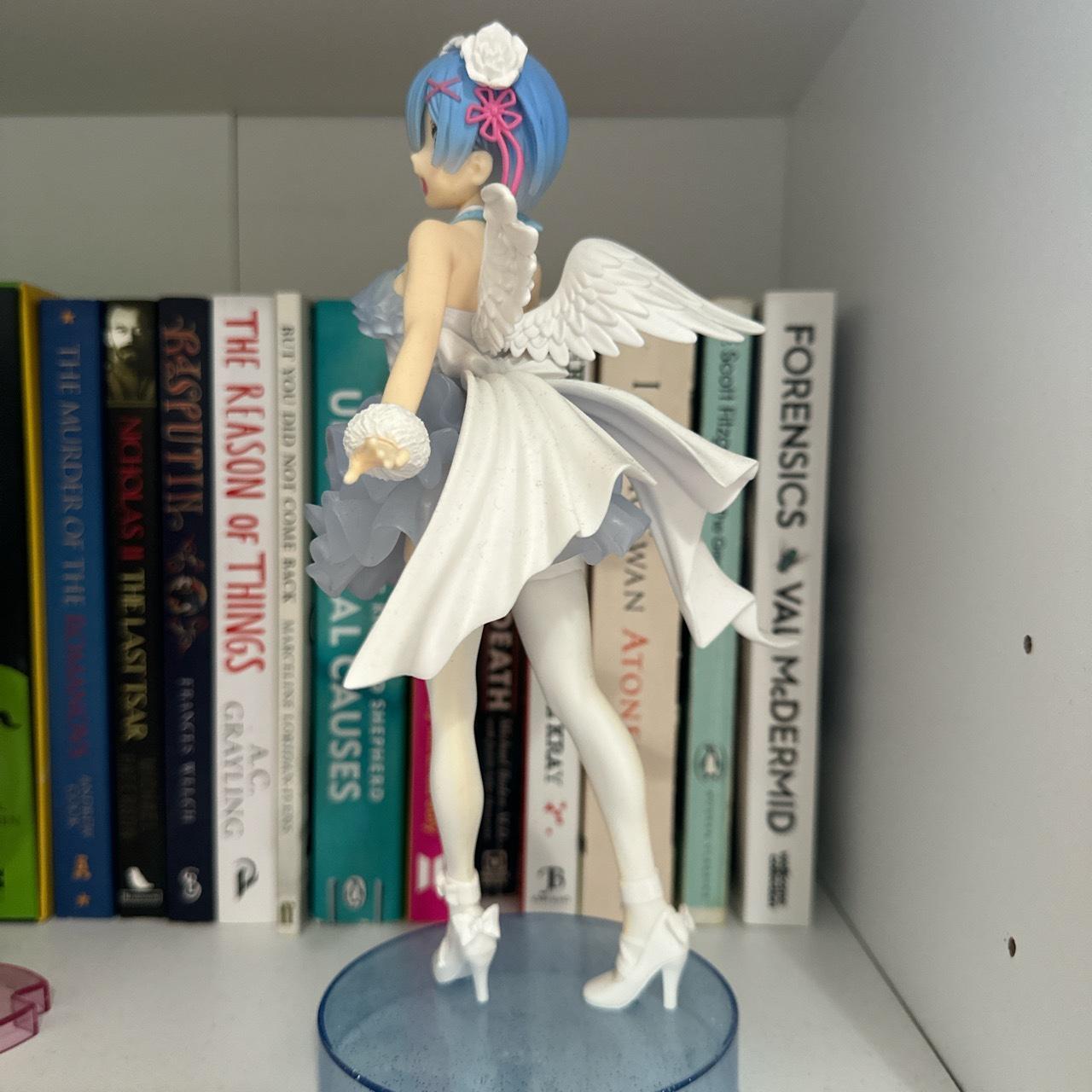 rem angel re zero anime figure perfect condition... - Depop