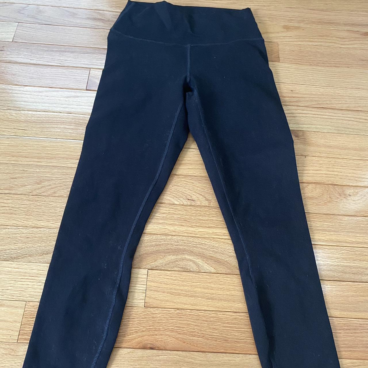 Fabletics black power hold leggings -good condition... - Depop