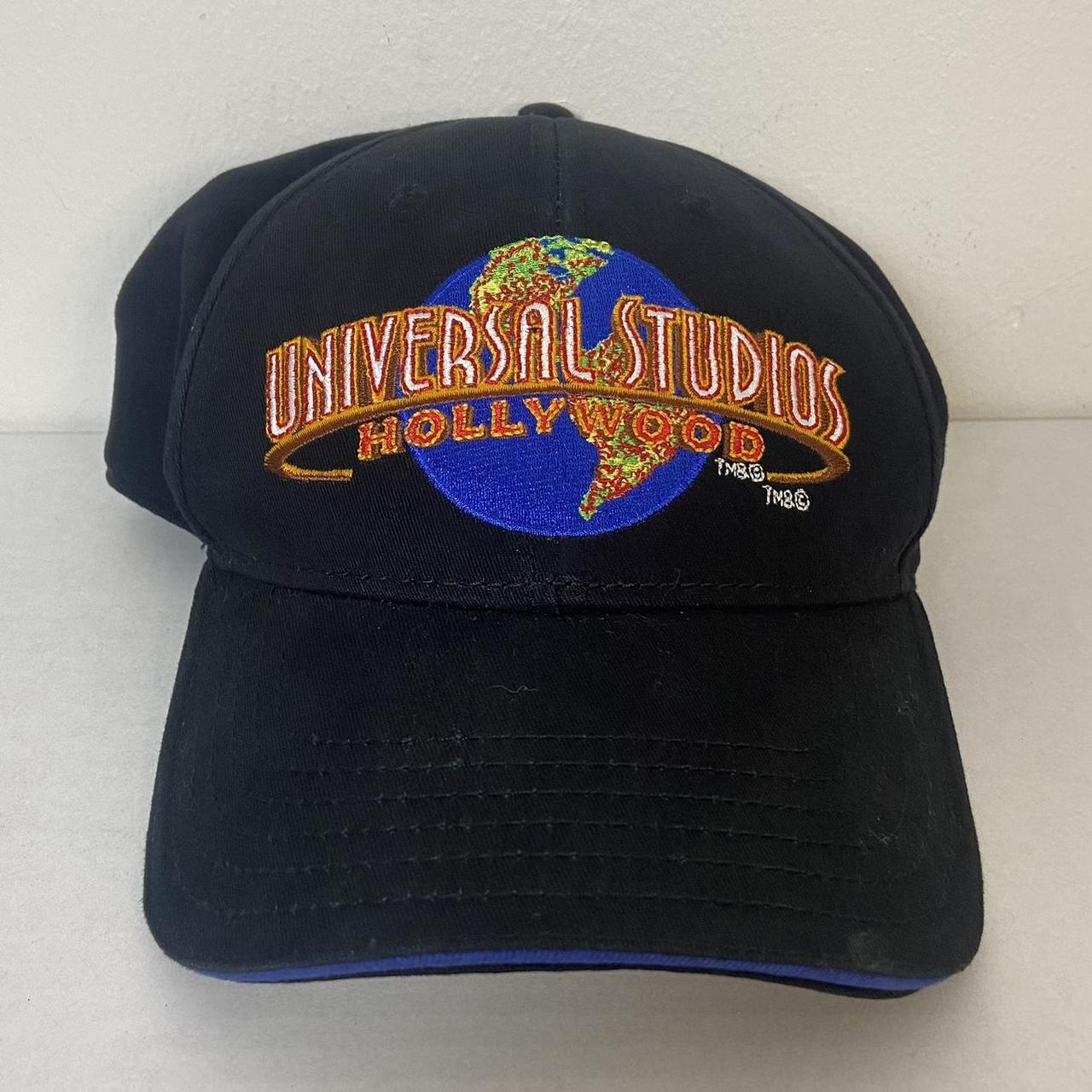 *2000s UNIVERSAL STUDIOS HOLLYWOOD tourism hat with... - Depop