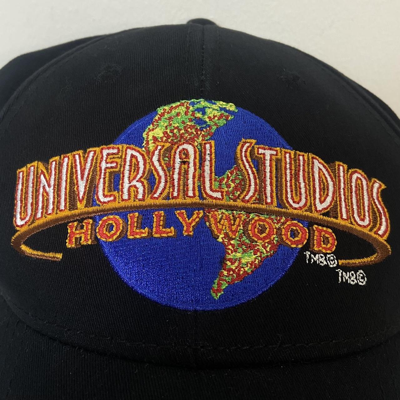 *2000s UNIVERSAL STUDIOS HOLLYWOOD tourism hat with... - Depop