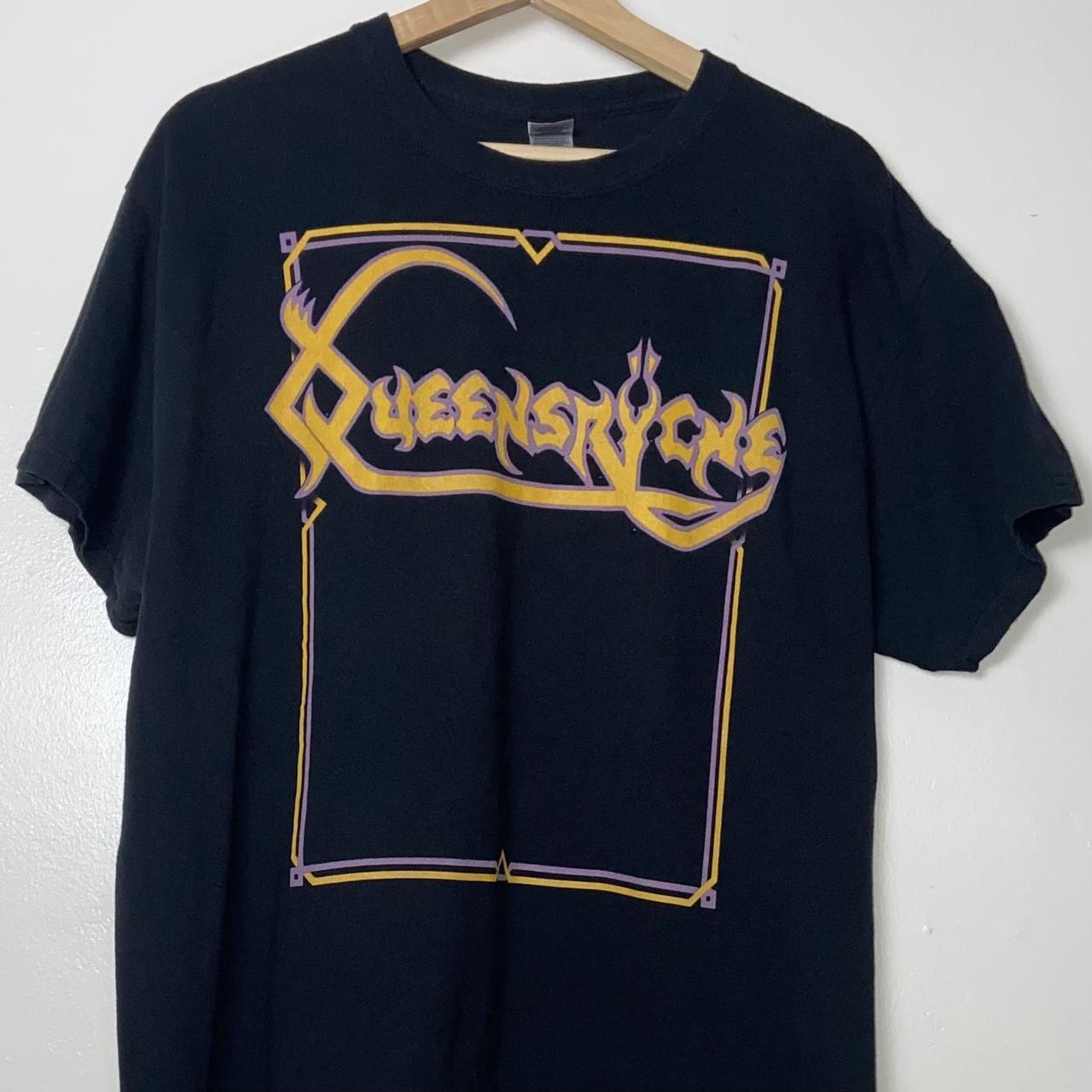 * 2010s modern reprint QUEENSRYCHE heavy metal tee... - Depop