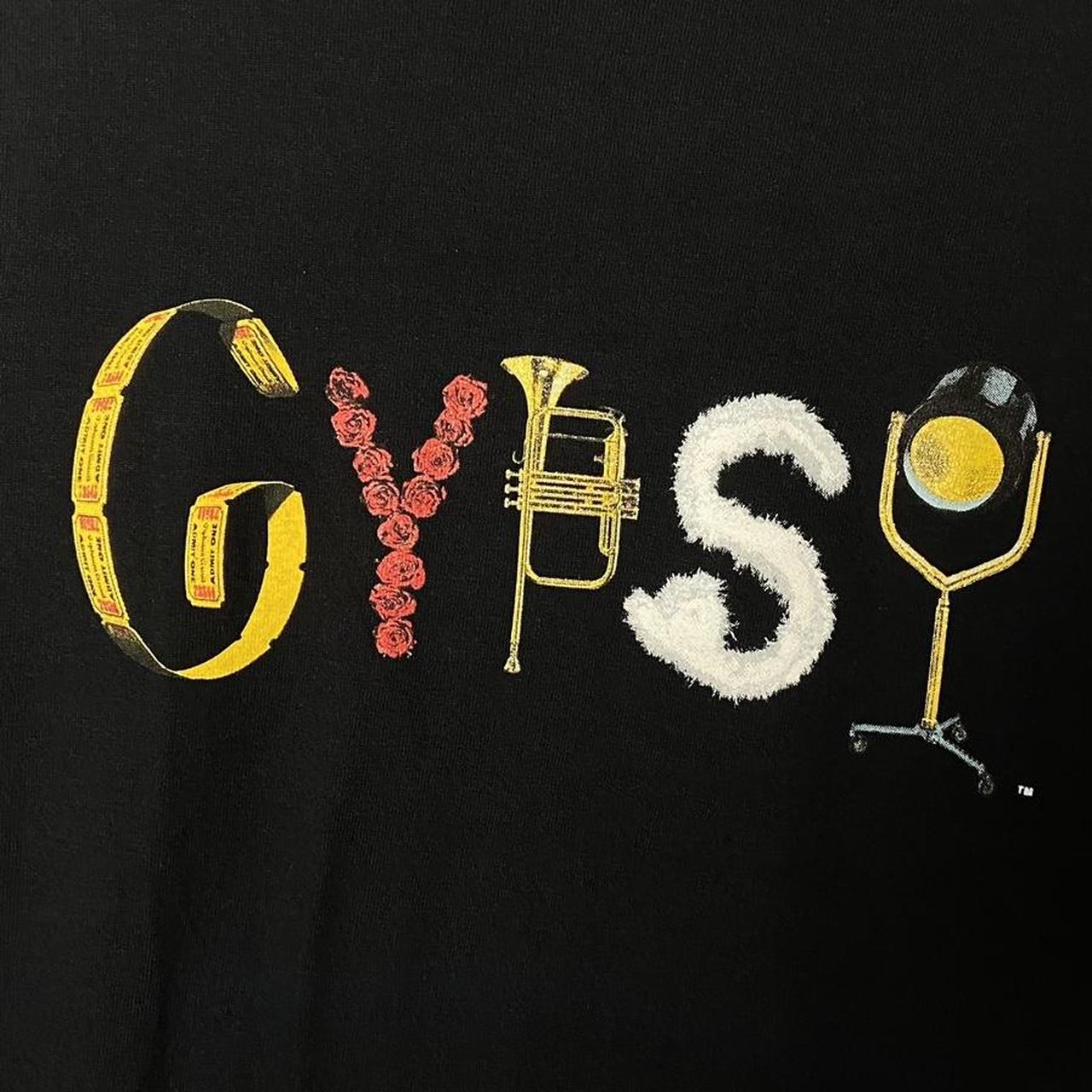 * 2000s GYPSY Broadway Musical tee shirt with... - Depop