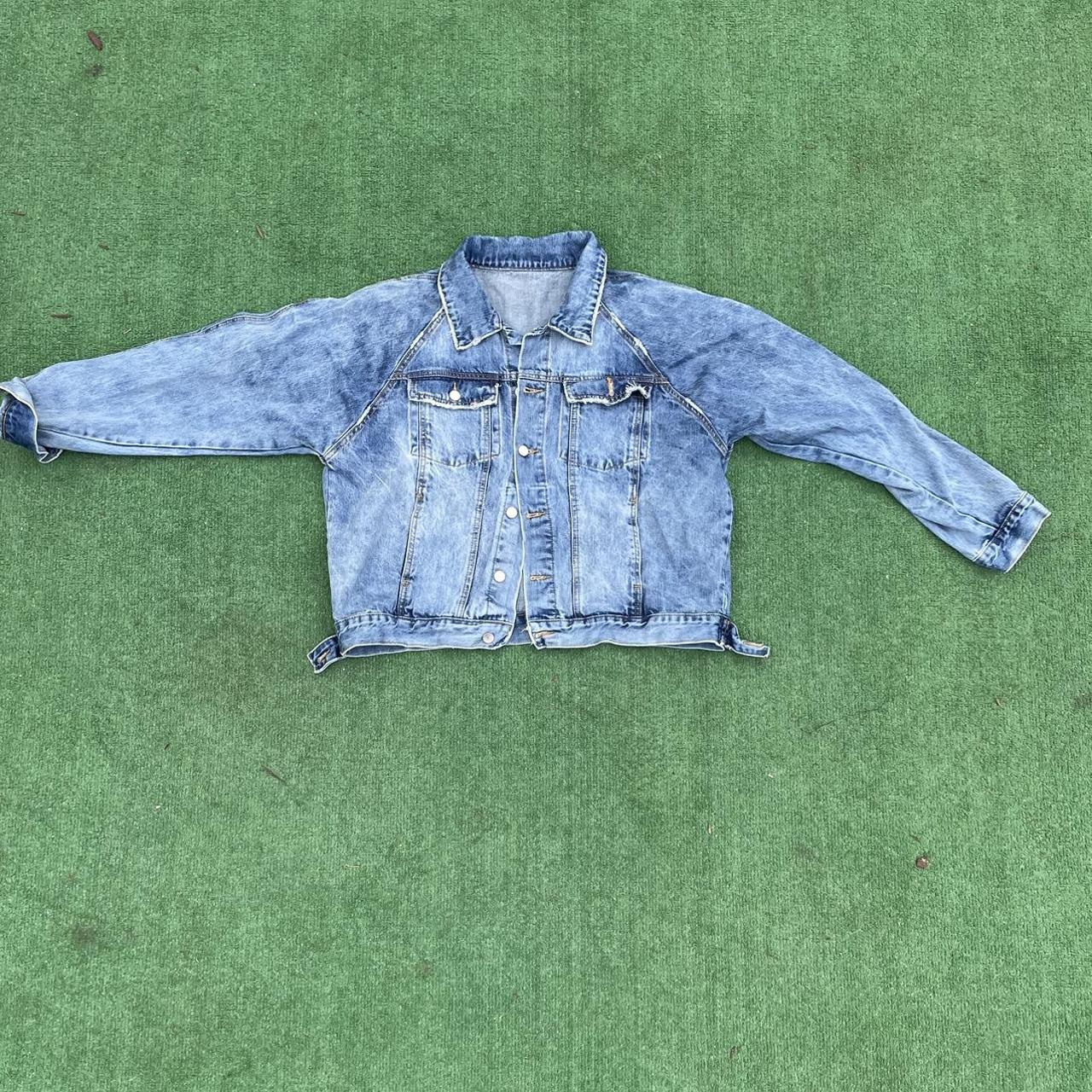 MNML DENIM JACKET #mnml #jeanjacket #denim #streetwear - Depop