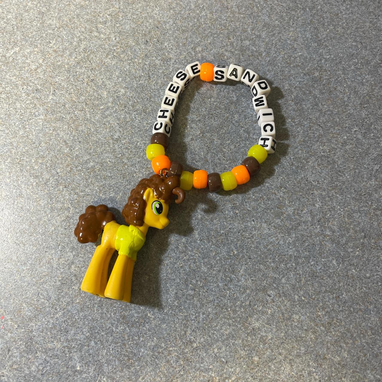 Cheese sandwich bracelet kandi Mlp | Depop