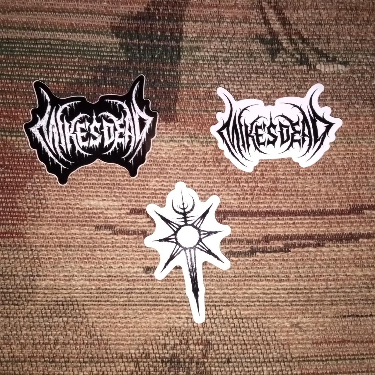 MIKE'S DEAD SET OF THREE STICKERS Great condition.... - Depop