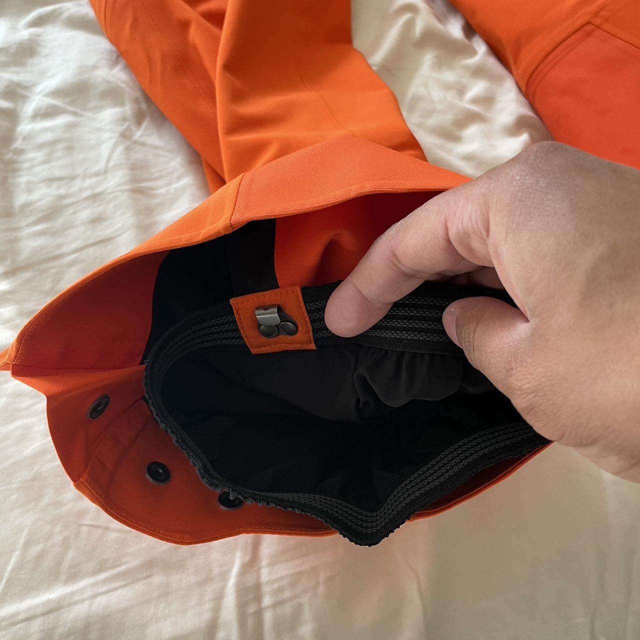 The North Face Men's Orange Bottoms | Depop