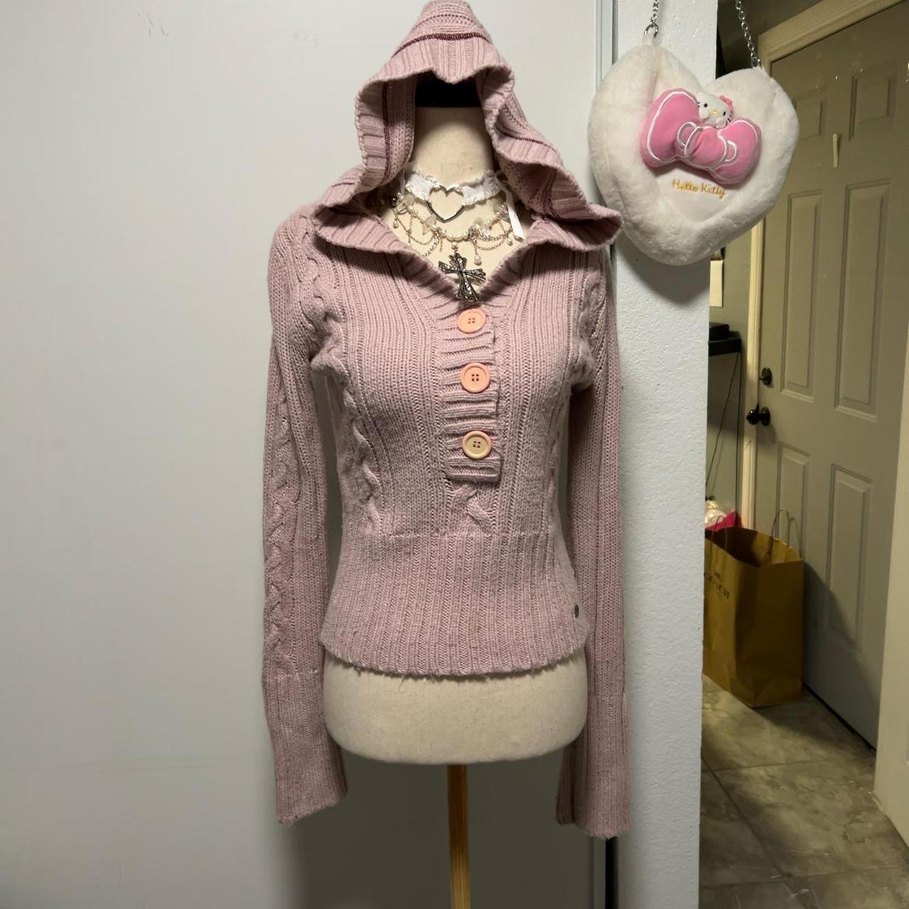 Very lovely Roxy sweater comfy stretch 🩷🎀💿🪽🧸 - Depop