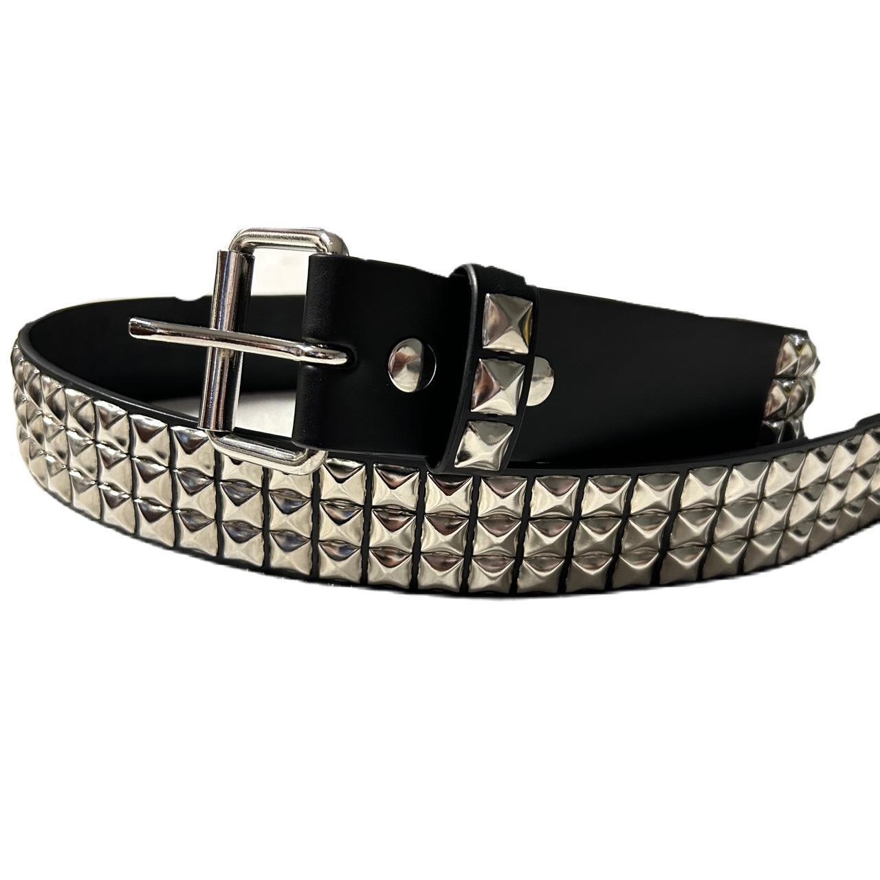 Super cute studded emo grunge cyber belt purchased... - Depop