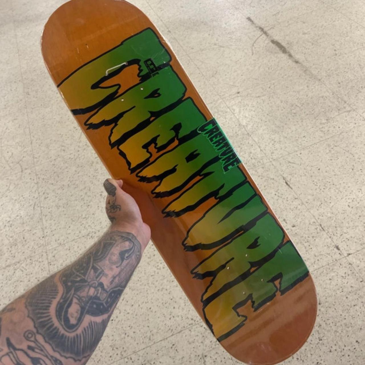Creature skateboards logo deck 8.8” - Depop