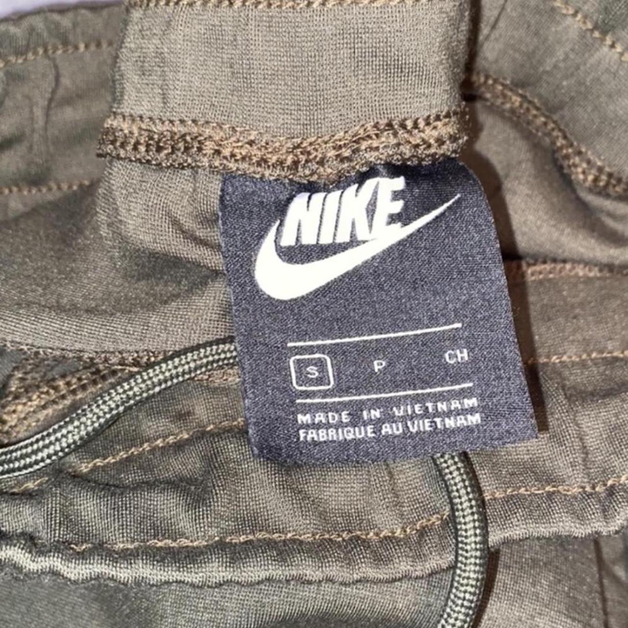 NIKE TECH OLIVE GREEN TECH HARDLY WORN AND... - Depop