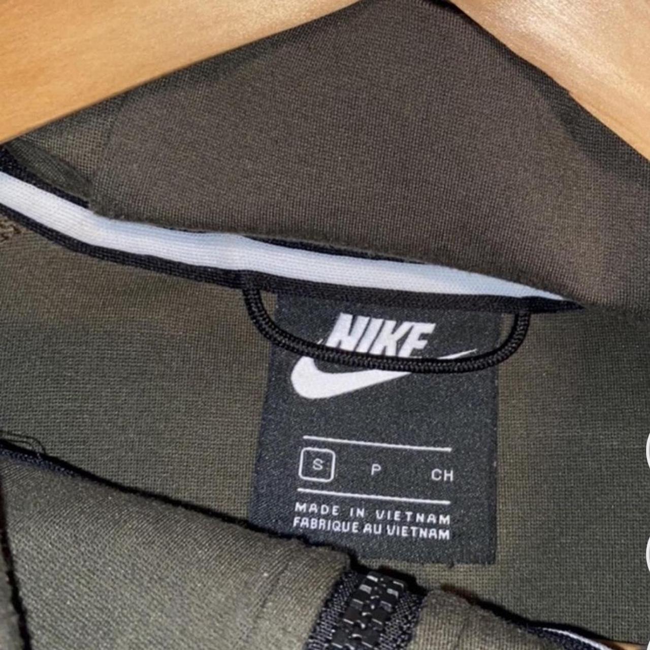 NIKE TECH OLIVE GREEN TECH HARDLY WORN AND... - Depop