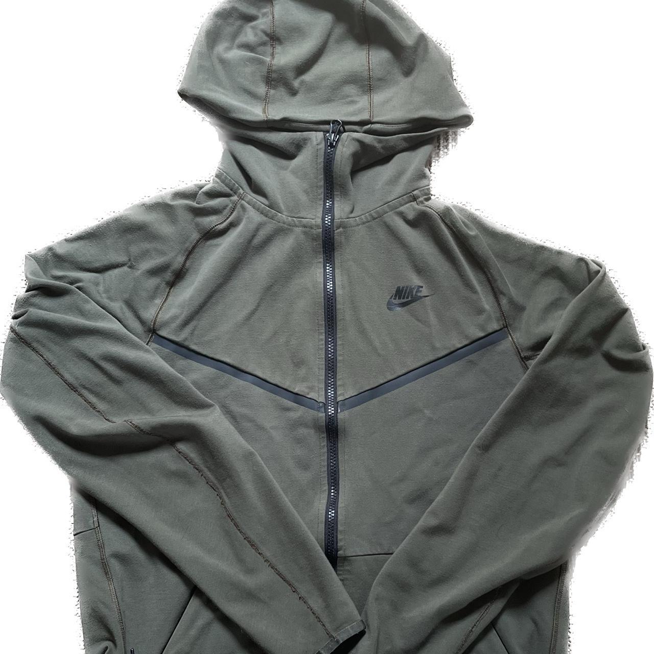 NIKE TECH OLIVE GREEN TECH HARDLY WORN AND... - Depop